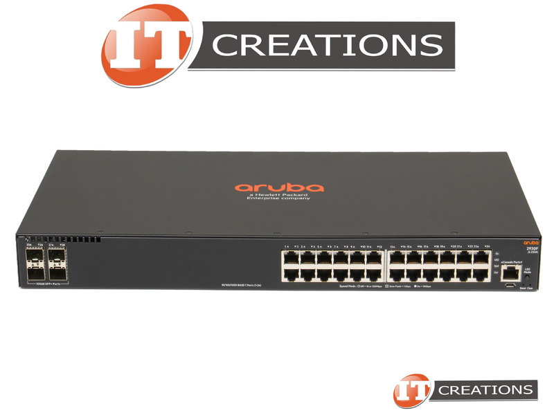 JL253A - New Other - HP / Aruba 2930f 24G 4sfp+ Switch 1U ( 24 ) Twenty ...