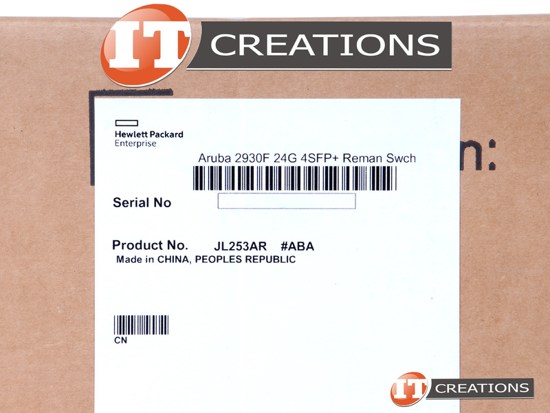 JL253AR-RETAIL - Refurbished - HP / Aruba 2930f 24G 4sfp+ Switch 1U ( 24 ) Twenty Four 10 / 100 ...
