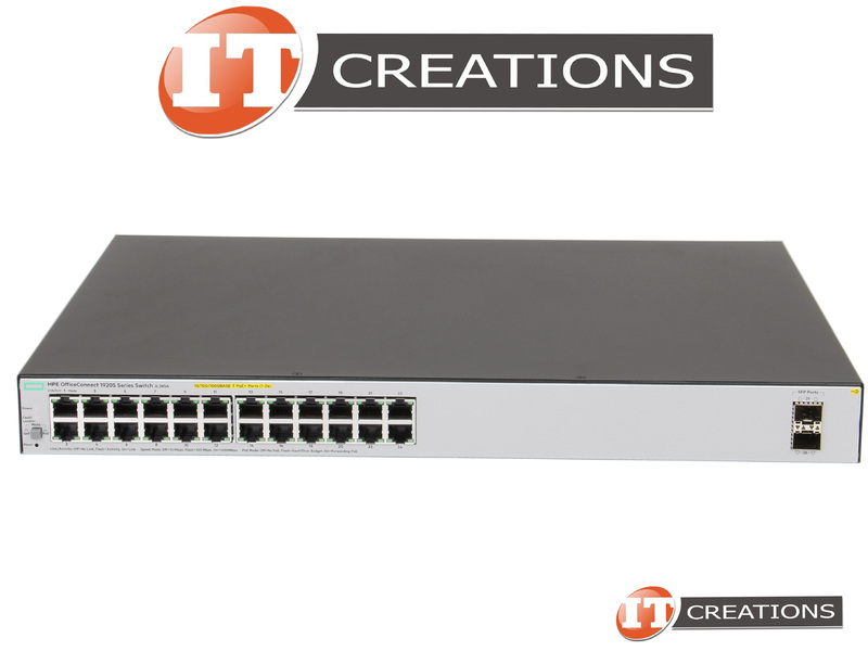 JL385A#ABA - Refurbished - HP / HPE Officeconnect1920s 24G 2sfp Poe+ ...