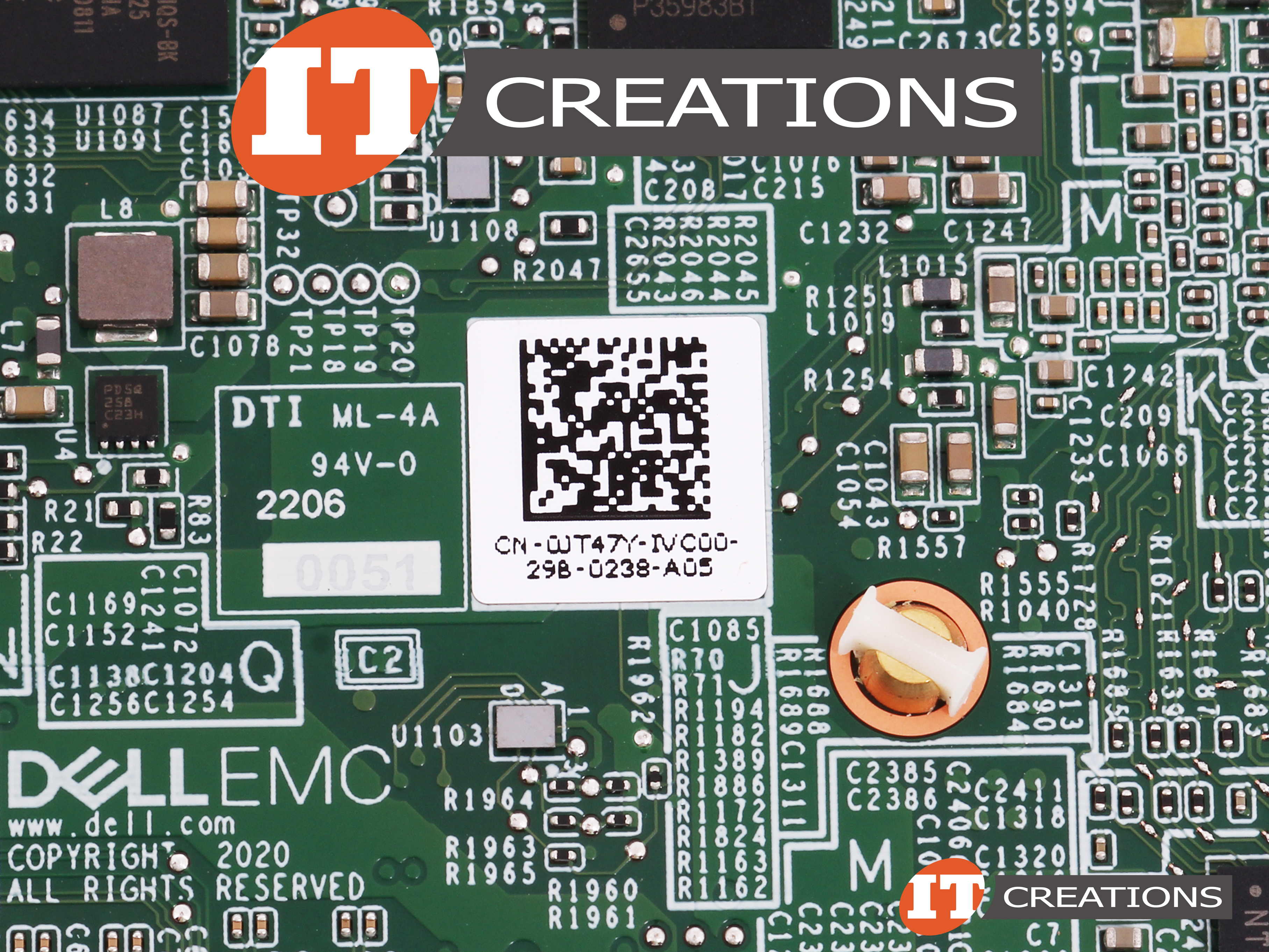 JT47Y DELL FRONT PERC H745 12GB/S EIGHT PORT CUSTOM ADAPTER RAID ...