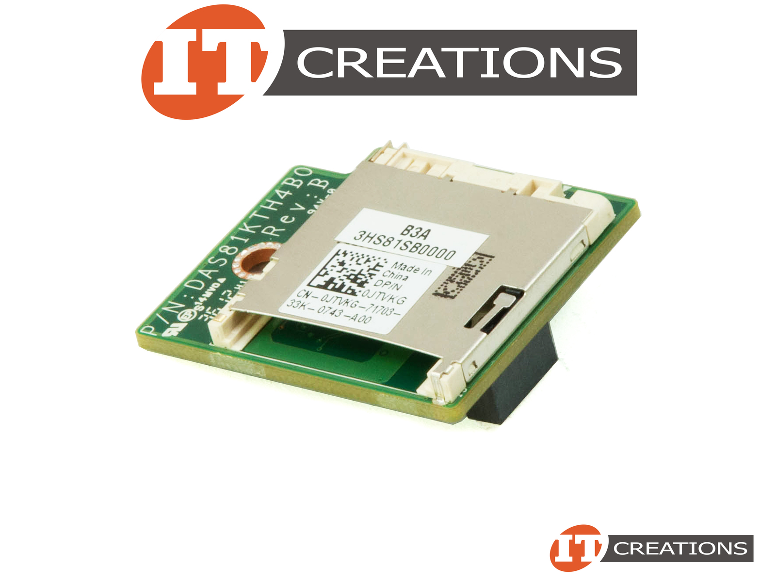 JTVKG DELL Media Reader For DELL Poweredge C5220 ( 1 ) ONE SD Card Slot