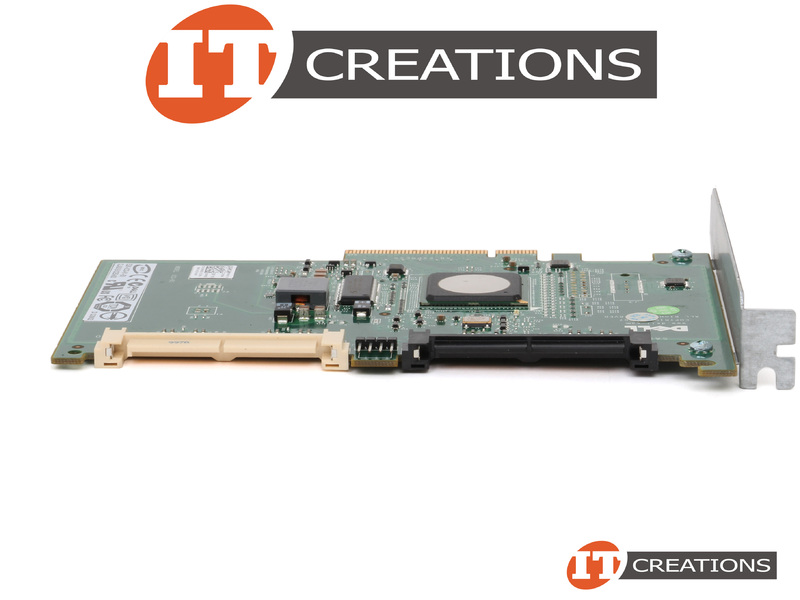 JW063-HIGH P DELL Perc 6/ir Adapter 3gb/s SAS Eight Port PCI-E 1.0 X8 ...