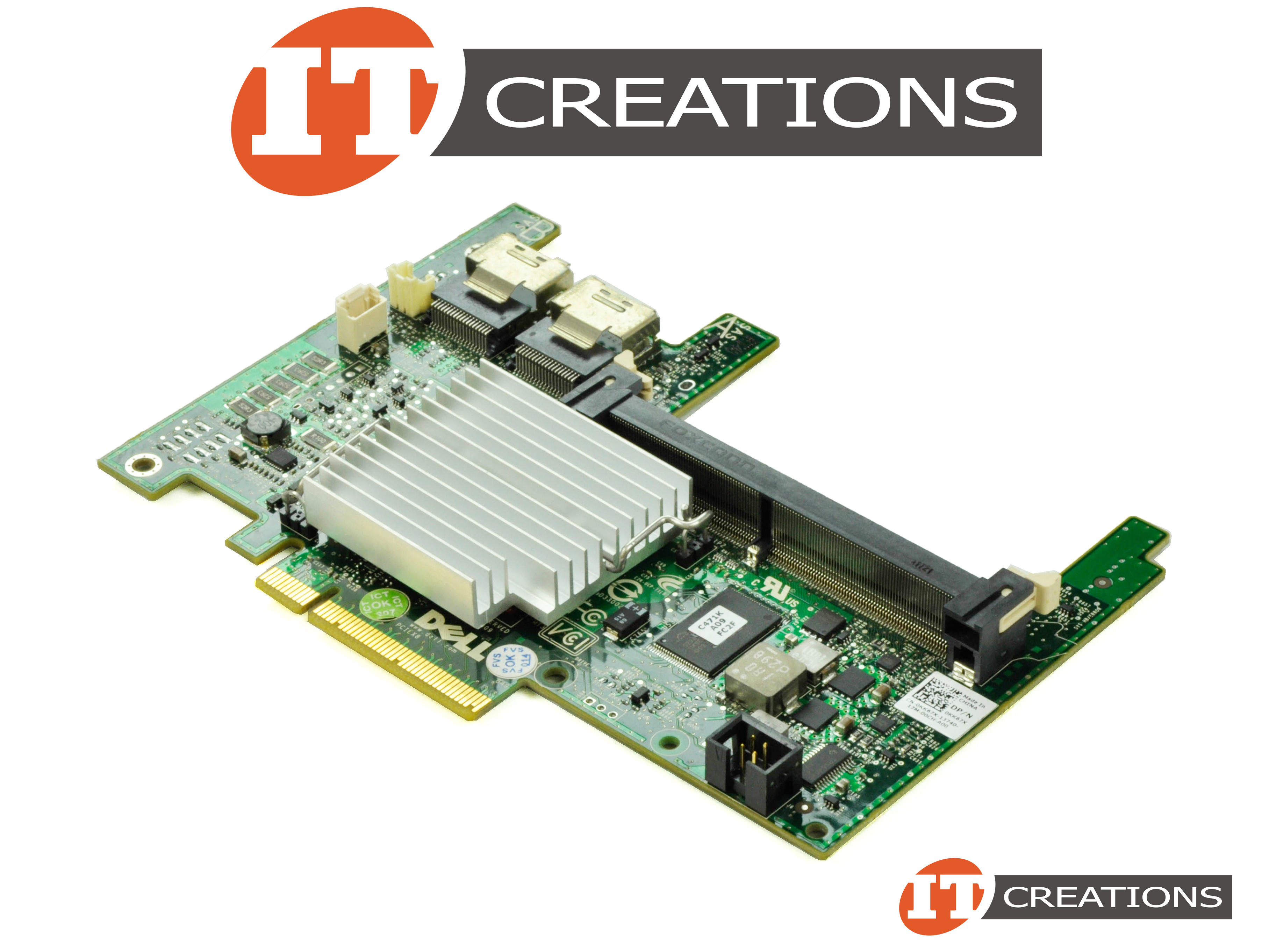 KK67X DELL PERC H700 INTEGRATED MODULE 6GB/S PCI-E X8 RAID CONTROLLER ...