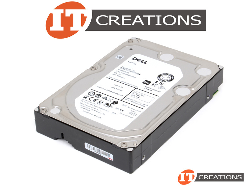 KNYW0 - Refurbished - DELL / Seagate 8TB 7.2k RPM SAS III 3.5 Inch ...