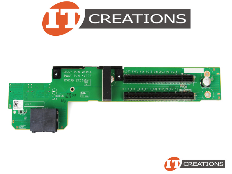KV9D8 DELL 2x16 Riser3 Board For DELL EMC Poweredge R7425 Riser 3B Card ...