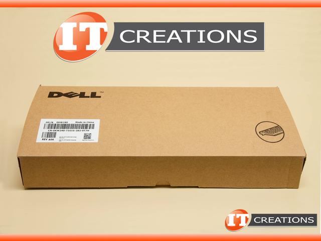 KW240 DELL Smart Card Keyboard With USB Cable