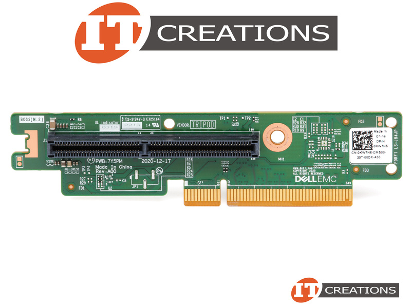 KW7N6 DELL Boss M.2 Riser Board For DELL EMC Poweredge R650xs Riser ...
