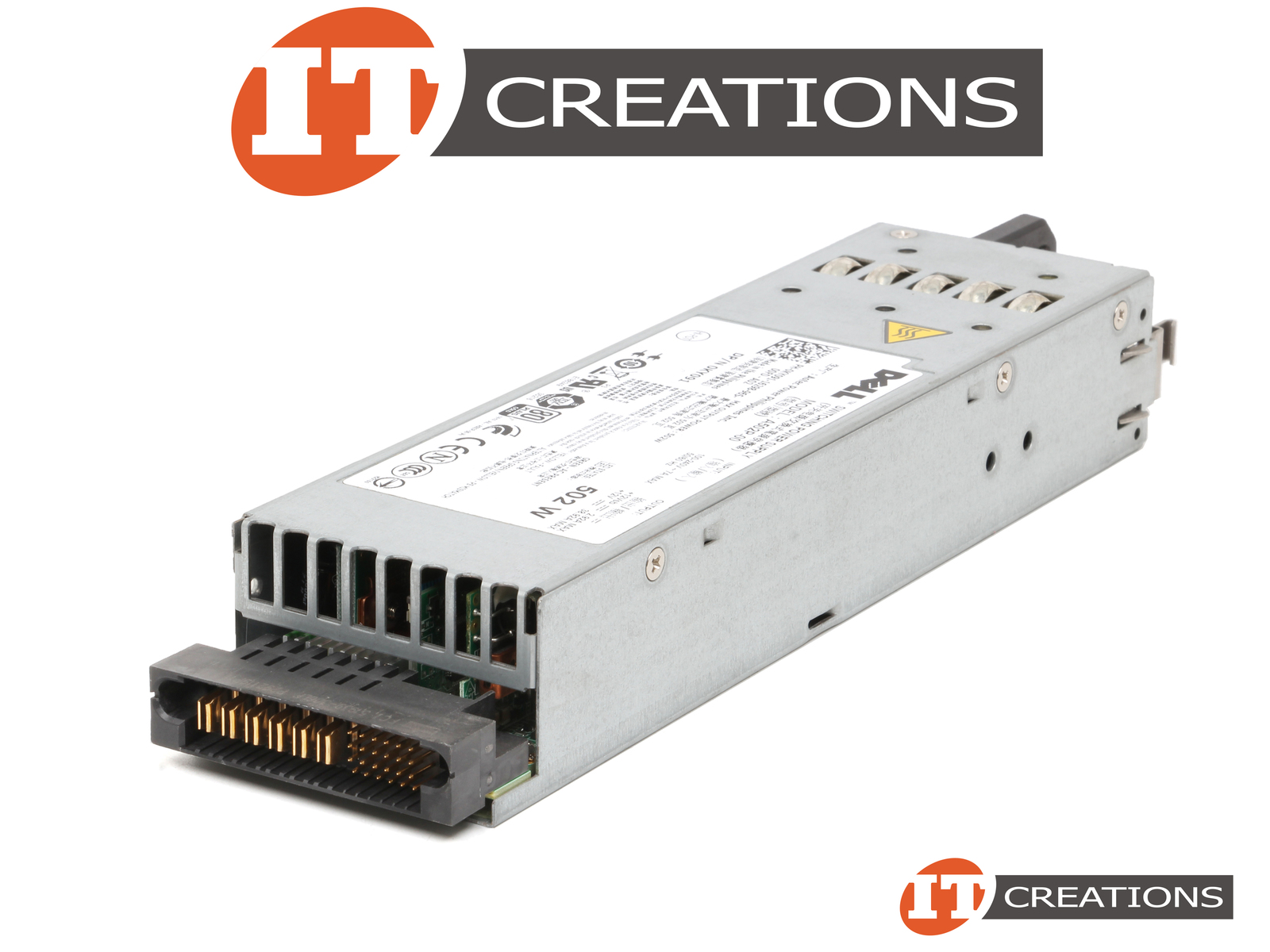 KY091 DELL Power Supply 502w 100-240v 7A 50-60hz 80 Plus Gold HOT Plug For DELL Poweredge R610 ...