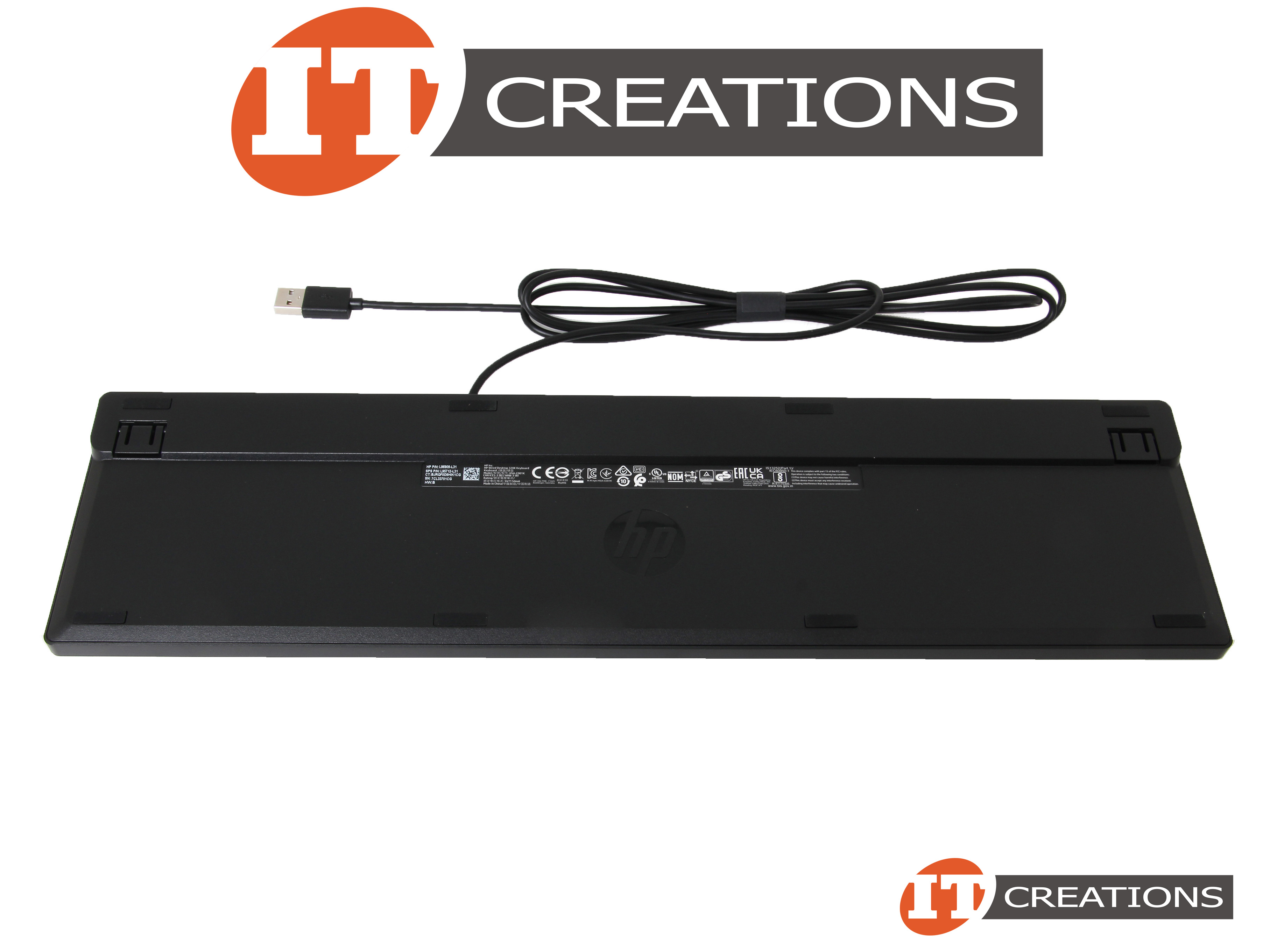 L96909-L31 HP Halley USB Keyboard DIB Intl