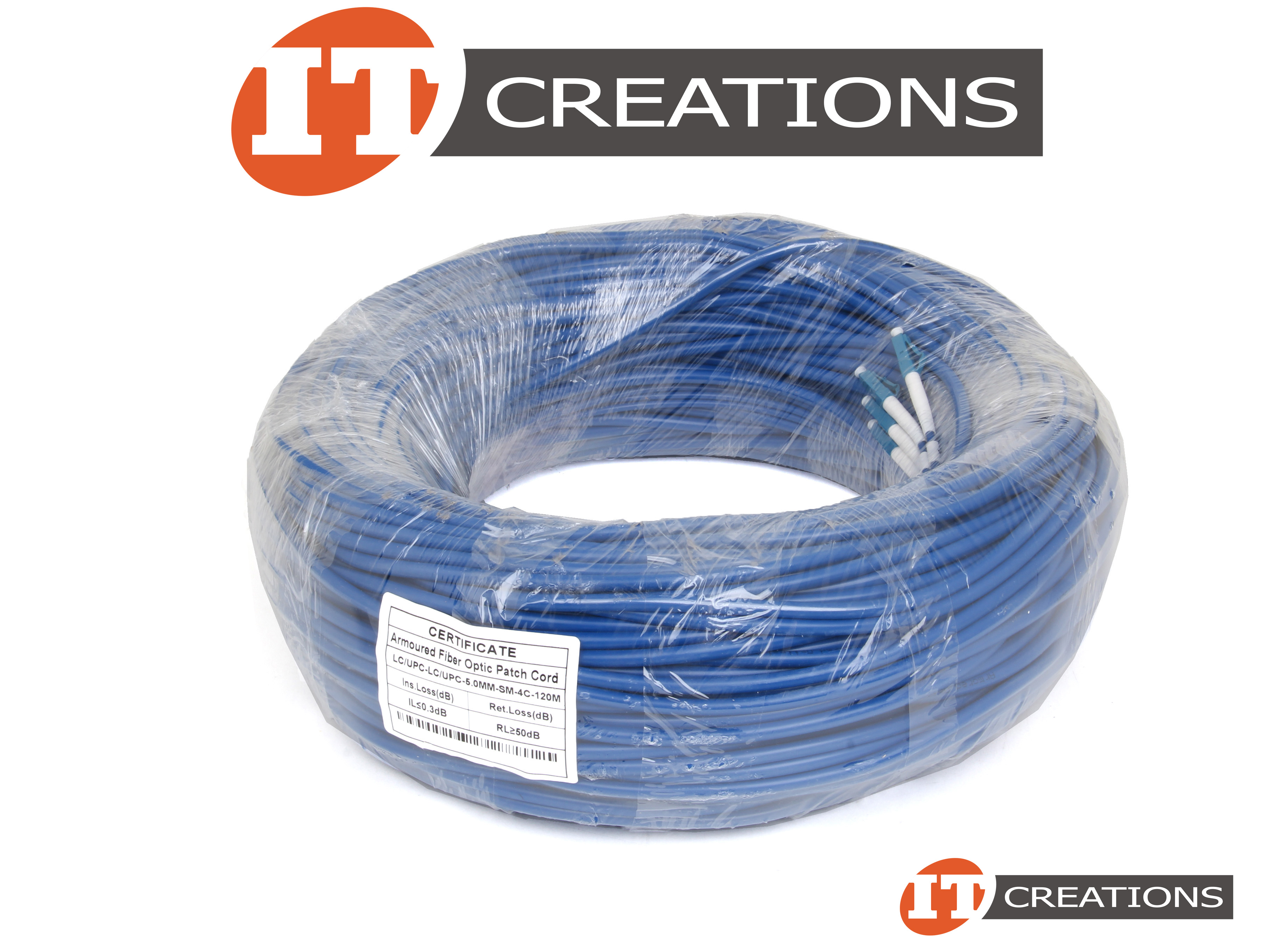 LC-UPC-LC-UPC-5.0MM-SM-4C-120M Lc/upc 5.0mm SM 4C 120m Armoured Fiber ...