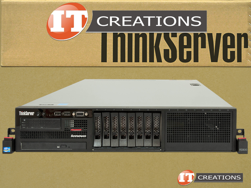 LENOVO RD630 2.5 8 BAY - New - LENOVO THINKSERVER RD630 RACK SERVER 2.5 INCH SMALL FORM FACTOR ...