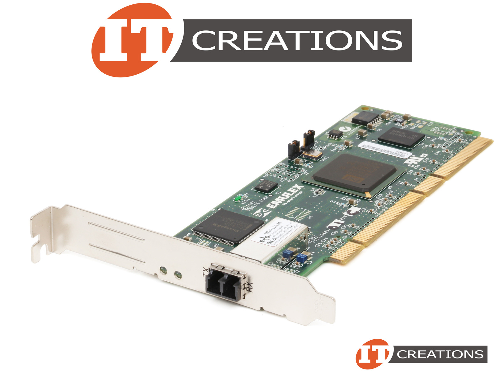 LP9802-HIGH P Emulex Lightpulse Lp9802 HBA 2gb/s FC Single Port PCI-X ...