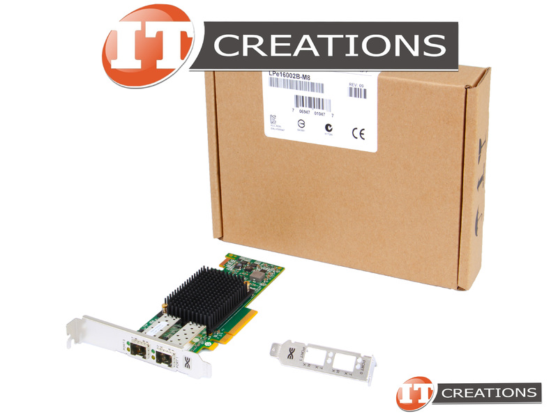 LPE16002B-M8-NEW - New - Emulex Lightpulse Lpe16002b-E HBA 16GB Fibre ...