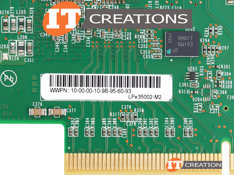 LPE35002-M2-LOW P Broadcom Lpe35002-M2 HBA 32gfc Dual Port LC Sfp+ Host ...