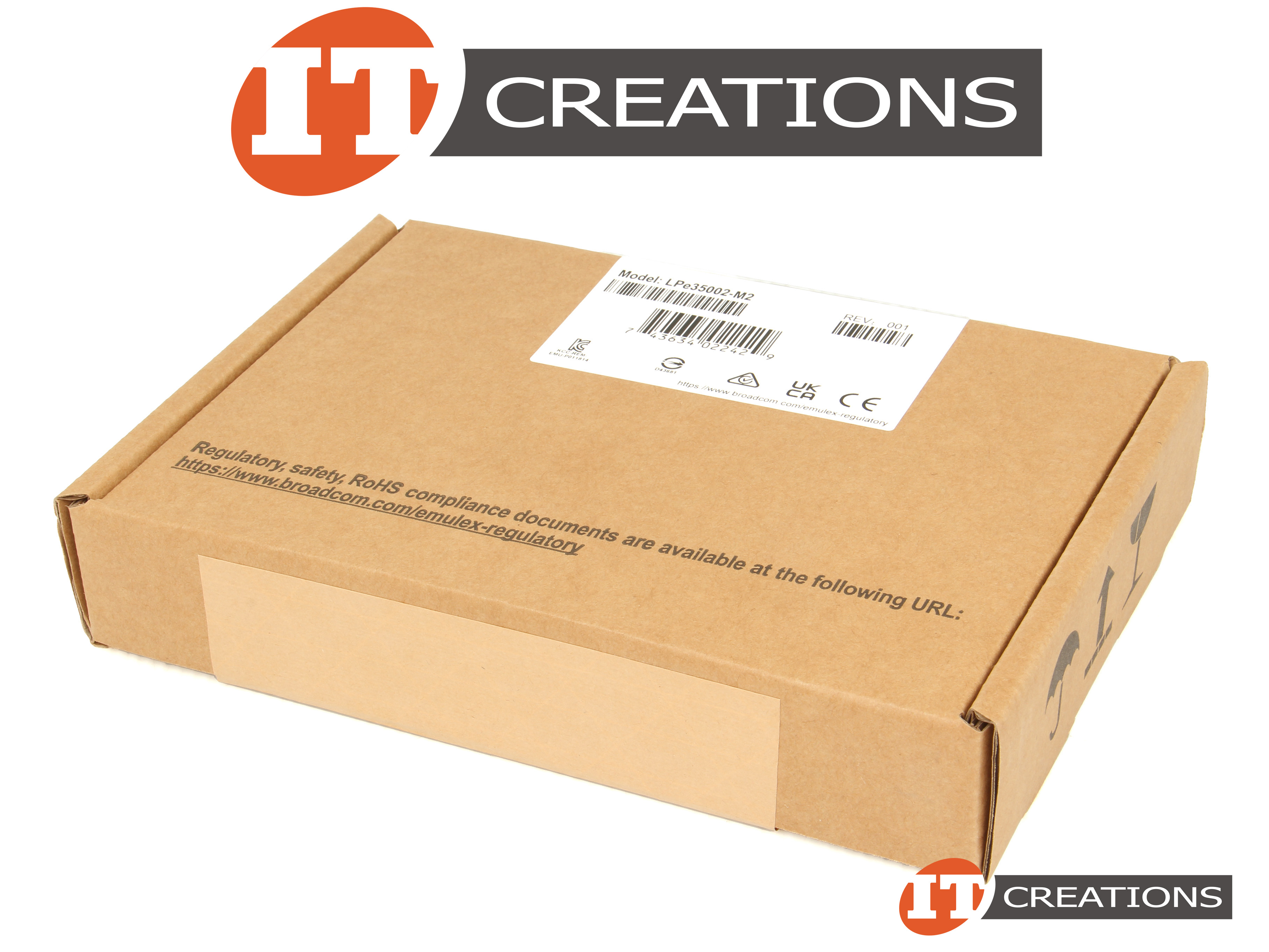 LPE35002-M2-NEW - New - Broadcom Lpe35002-M2 HBA 32gfc Dual Port LC ...