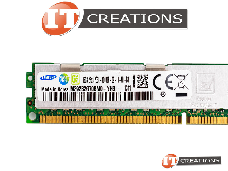 M392b2g70bm0 Yh9 Samsung 16gb Pc3l 10600r Ddr3 1333 Registered Ecc 2rx4