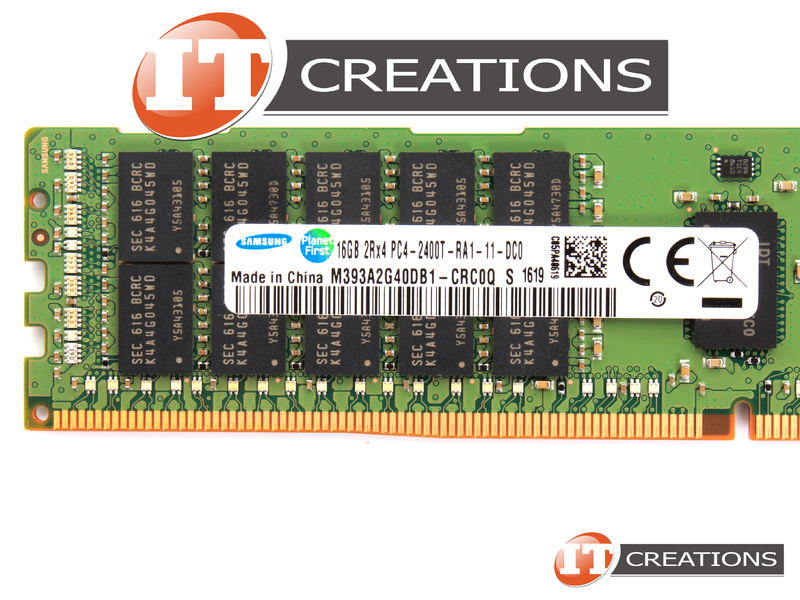 M393A2G40DB1-CRC0Q SAMSUNG 16GB PC4-19200 DDR4-2400T-R REGISTERED ECC ...