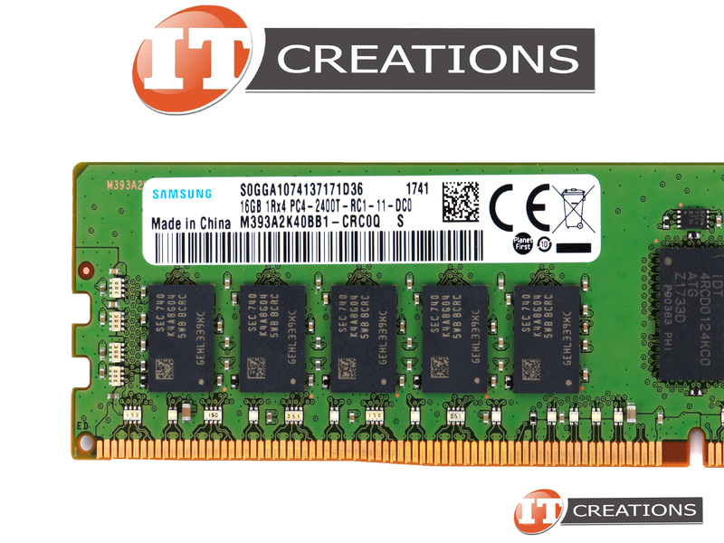 M393A2K40BB1-CRC0Q SAMSUNG 16GB PC4-19200 DDR4-2400T-R REGISTERED ECC ...