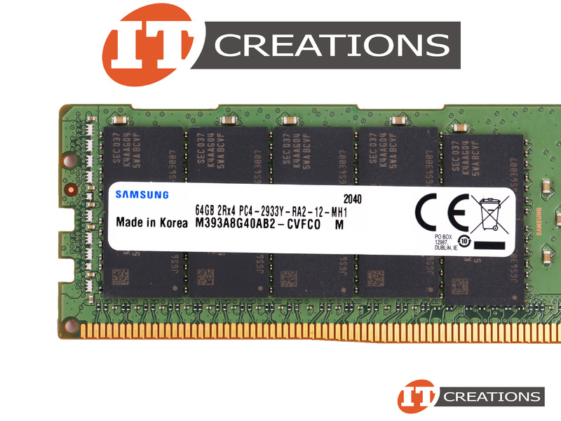 M393A8G40AB2-CVFCO Samsung 64GB PC4-23466 DDR4-2933y-R Registered ECC ...