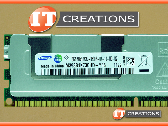 M393B1K73CHD-YF8 - Used - SAMSUNG 8GB PC3L-8500R DDR3-1066 REGISTERED ...
