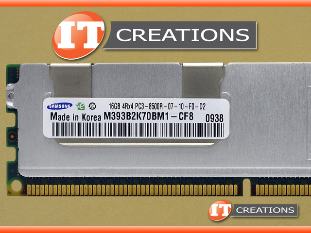 M393B2K70BM1-CF8 Samsung 16GB PC3-8500r DDR3-1066 Registered ECC 4rx4 ...