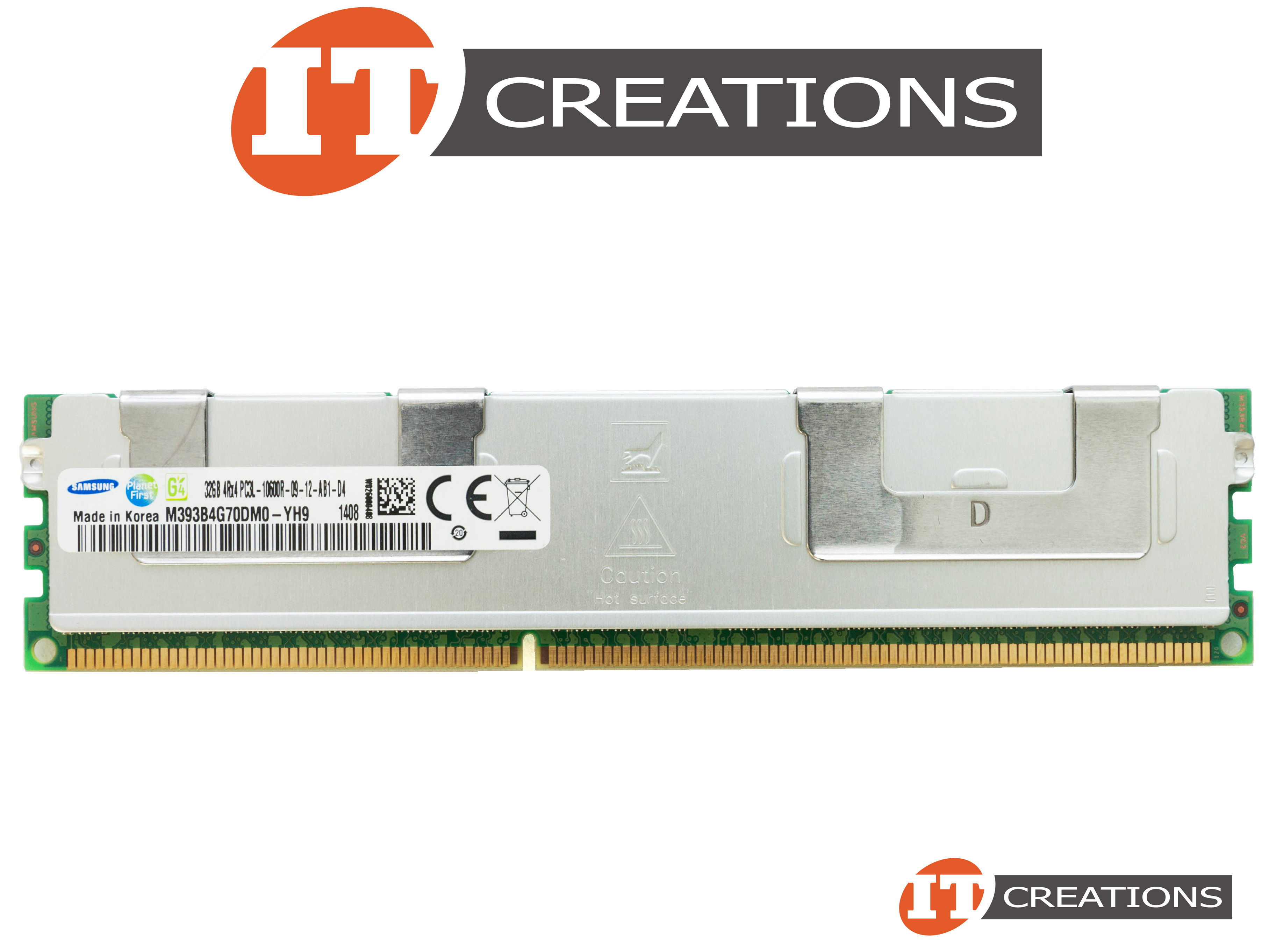 M393b4g70dm0 Yh9 Samsung 32gb Pc3l 10600r Ddr3 1333 Registered Ecc 4rx4