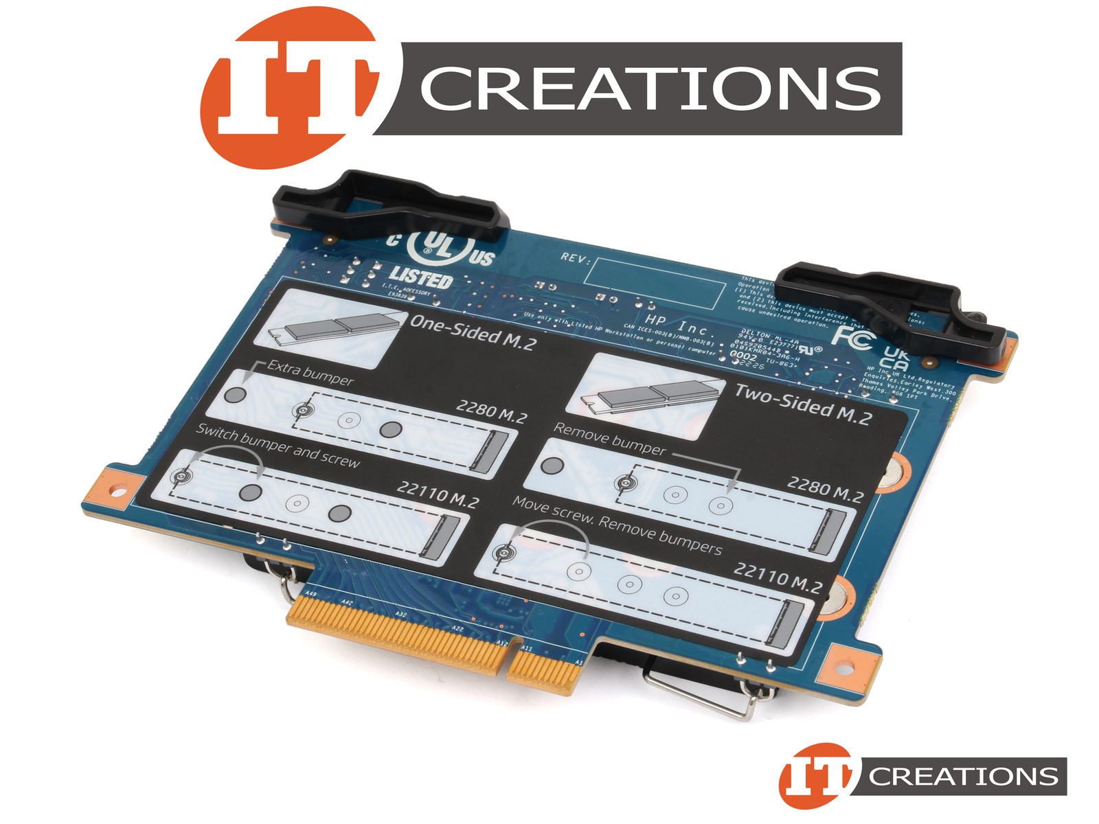 M62647-001 HP PCIE G4 NVME M.2 Personality Board For HP Z8 Fury G5 ...