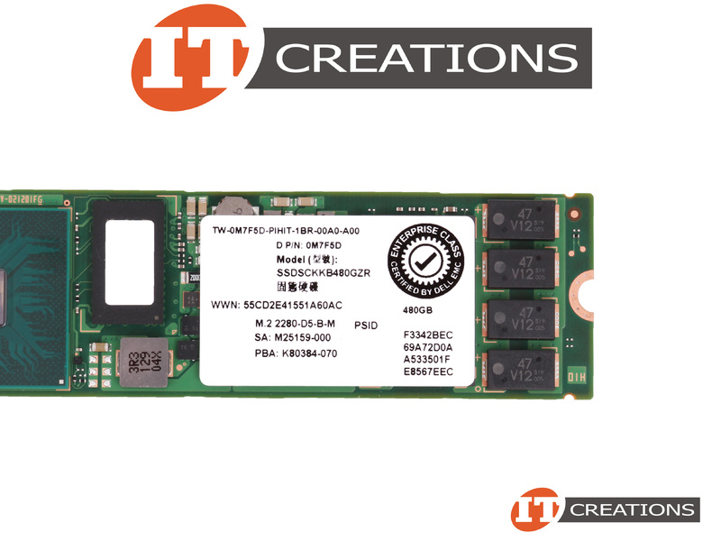 M7F5D - Refurbished - DELL / Intel 480GB TLC SATA III M.2 2280 ...