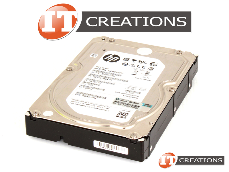 MB4000JEFNC - Refurbished - HP / Seagate 4TB 7.2k RPM SAS III 3.5 Inch ...