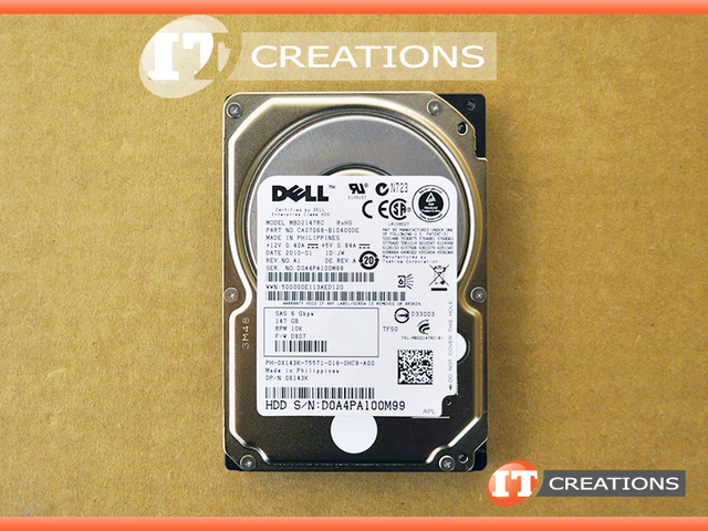 MBD2147RC TOSHIBA 146GB 10K RPM SAS 2.5 INCH HARD DRIVE