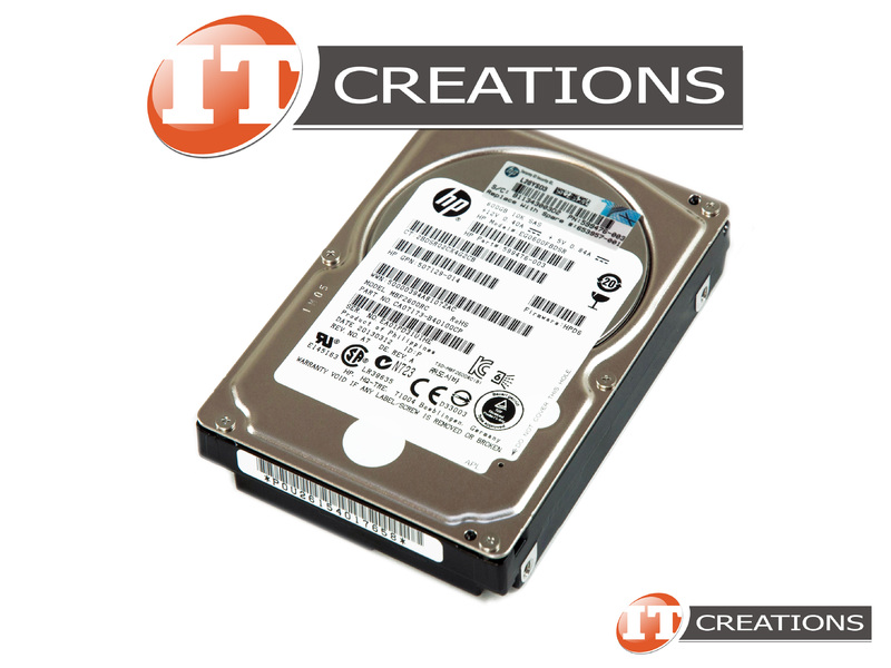 MBF2600RC-HP HP / Toshiba 600GB 10K RPM SAS 2.5 Inch Small Form Factor ...