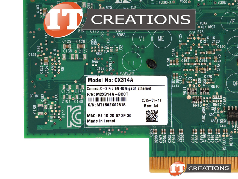 MCX314A-BCCT - New Other - Mellanox Connectx-3 PRO EN 40GB Dual Port ...