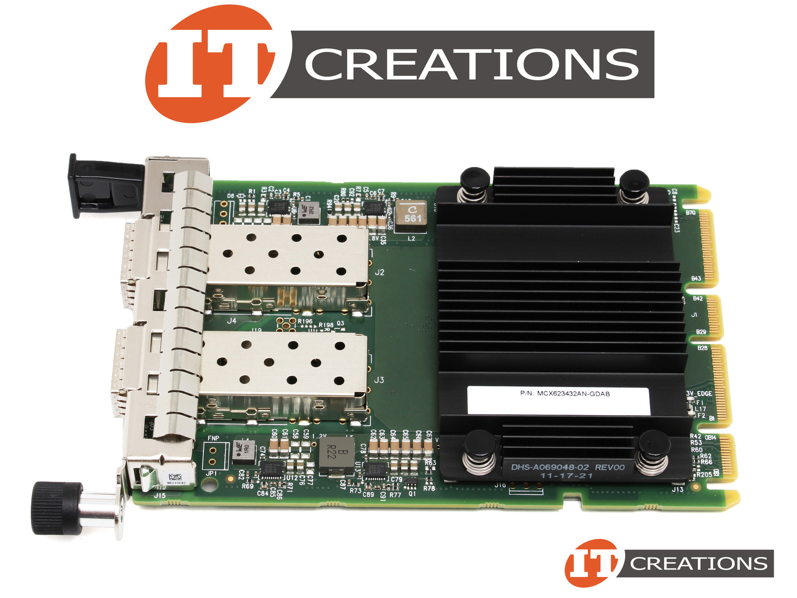 MCX623432AN-GDAB - New - Nvidia / Mellanox Connectx-6 DX EN OCP 3.0 SFF ...