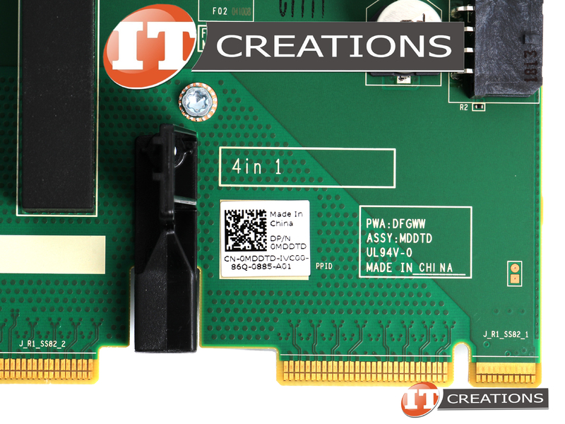 MDDTD DELL 2x16 Right Riser Board For DELL EMC Poweredge R740 / R740xd ...