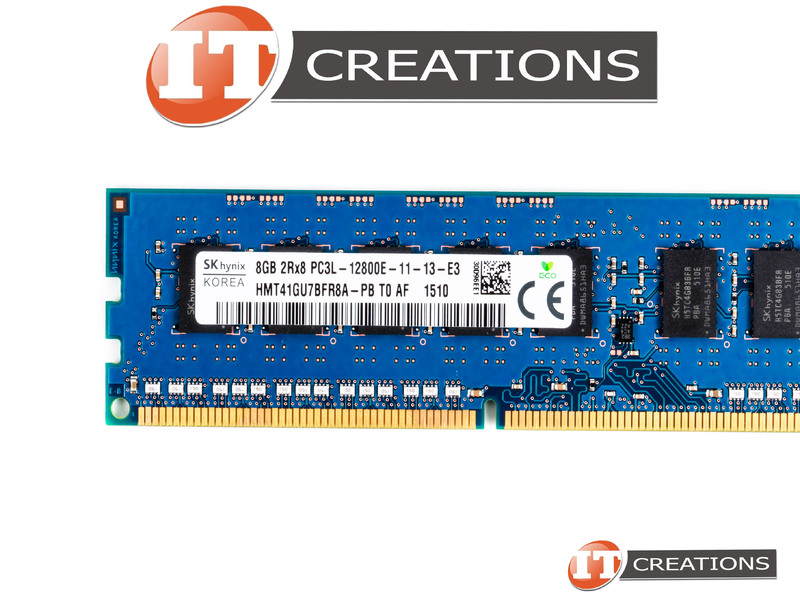 MEM-DR380L-HL03-EU16 SK Hynix 8GB PC3L-12800e DDR3-1600 Unbuffered ECC ...