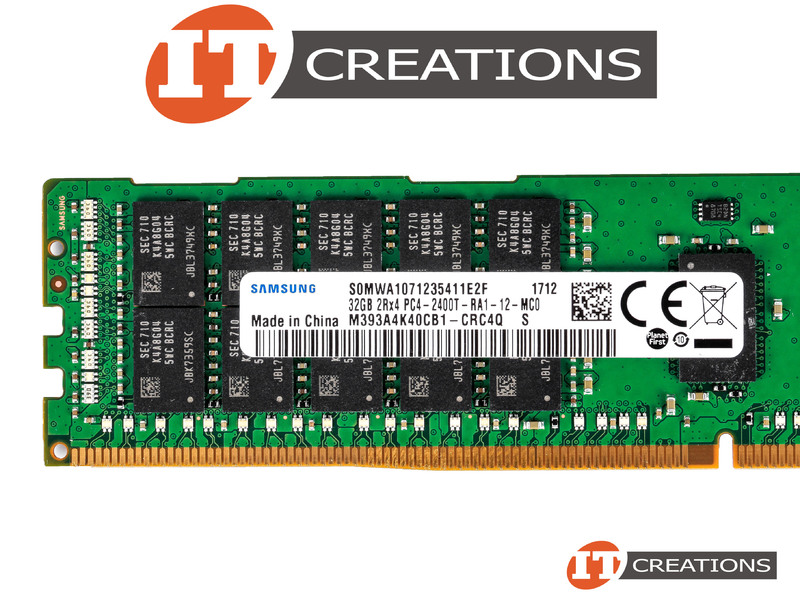 MEM-DR432LC-ER24 Samsung 32GB PC4-19200 DDR4-2400t-R Registered ECC ...