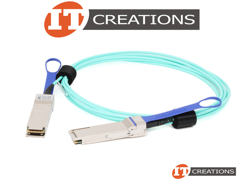 MFA1A00-C003 - New - Nvidia / Mellanox 100gbe Qsfp28 Active Optical 3M Cable 100gb/s Ethernet ...