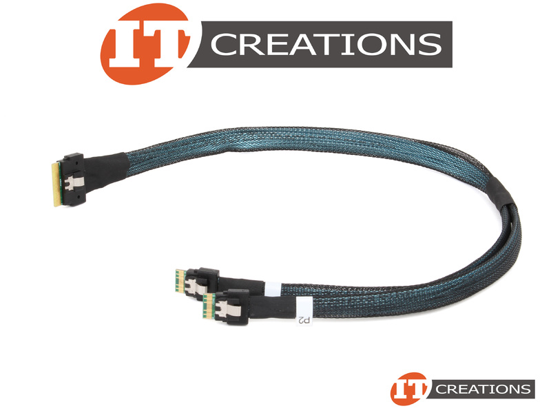 MIC74-8301 Micro SATA Cables Y Split SLIMSAS 8I TO X2 Slim SAS 4I 50cm ...