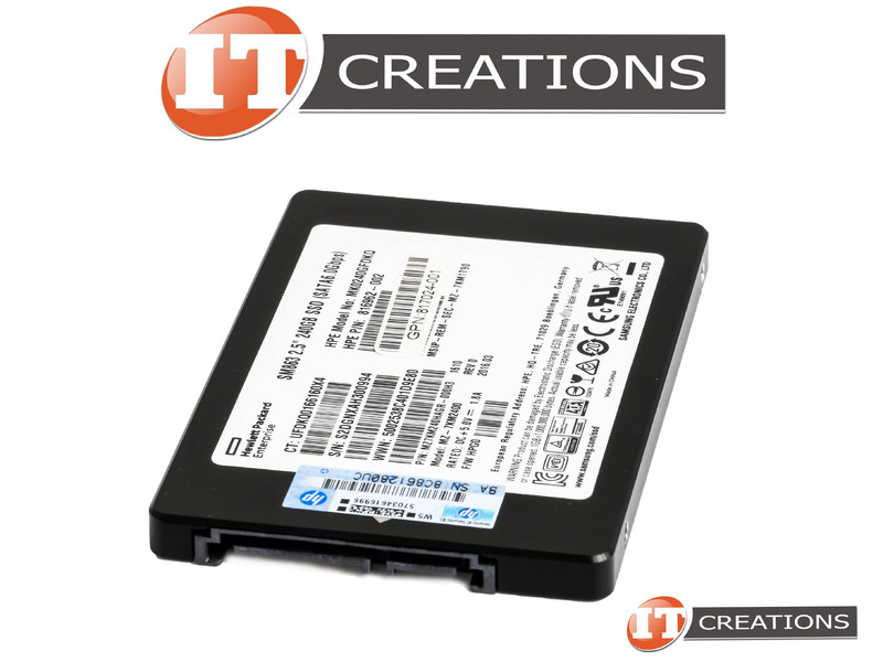 MK0240GFDKQ - Used - HP / HPE / SAMSUNG 240GB MLC SATA III 2.5 INCH ...