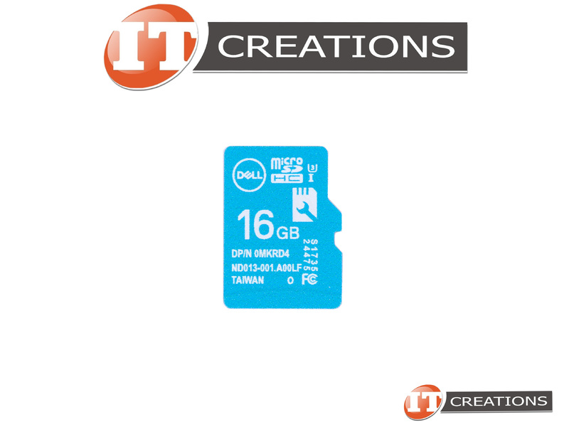 MKRD4 DELL 16GB U3 Vflash Sdhc Micro SD Card UHS-3 Secure Digital High ...
