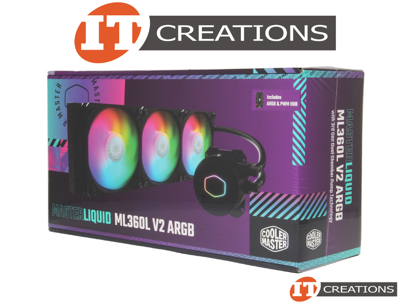 MLW-D36M-A18PA-R2-RETAIL - Retail - COOLER MASTER MASTERLIQUID ML360L ...