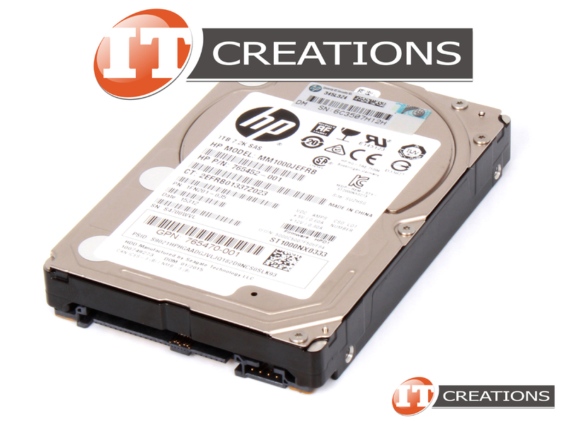 MM1000JEFRB - Used - HP / Seagate 1TB 7.2k RPM SAS III 2.5 Inch Small ...