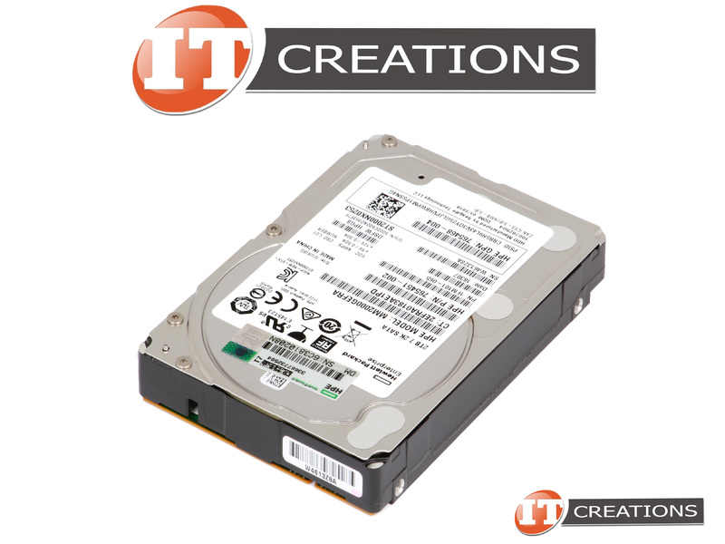MM2000GEFRA - Used - HPE / Seagate 2TB 7.2k RPM SATA III 2.5 Inch Small ...