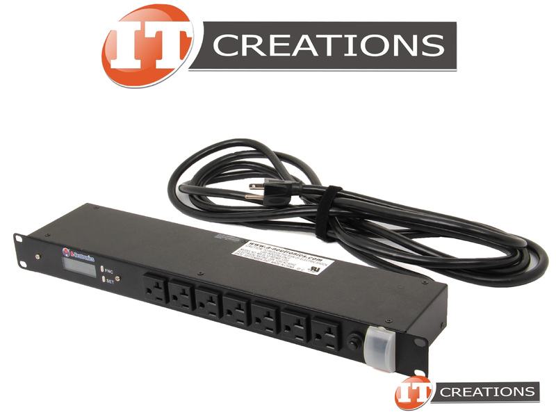 MS-SL12-RD A-NEUTRONICS 17-OUTLET / 19 INCH RACKMOUNT POWER STRIP WITH ...