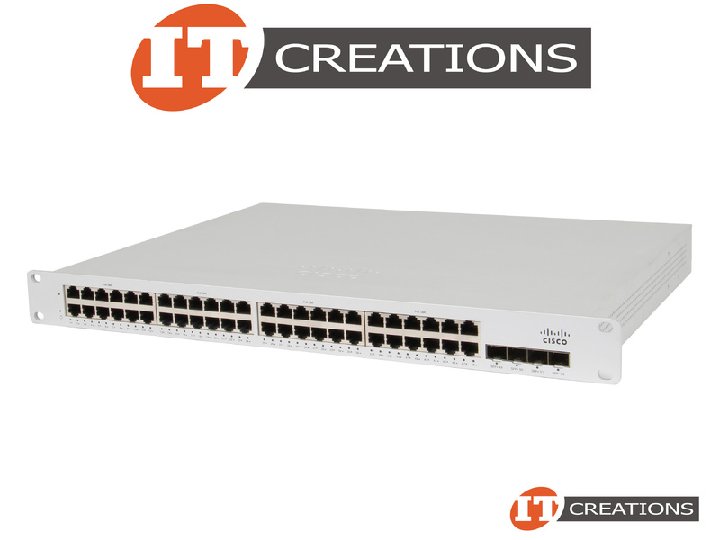 MS225-48FP-HW - Refurbished - Cisco / Meraki Cloud Managed 48 Port ...