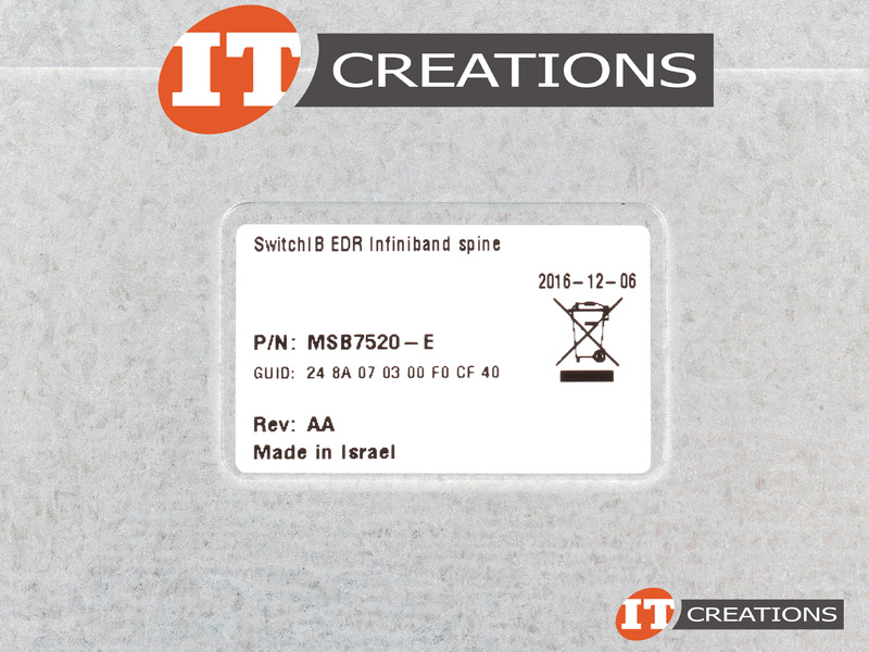 MSB7520-E Mellanox 100gb/s IB EDR Spine Blade Switch Module For Nvidia ...