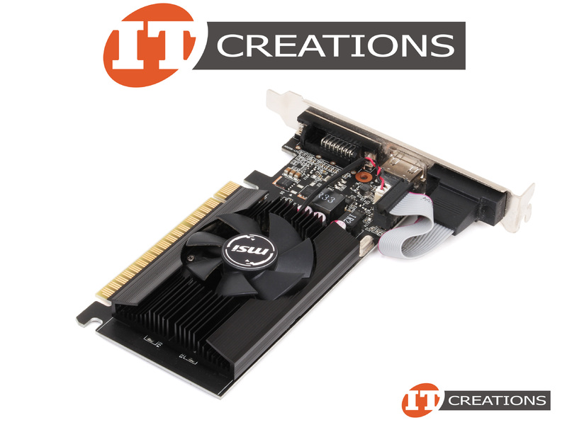 MSI GT 710 2GD3 LP-HIGH P - Refurbished - MSI NVIDIA GEFORCE GT 710 GPU 2GB 954 CORES MEMORY ...