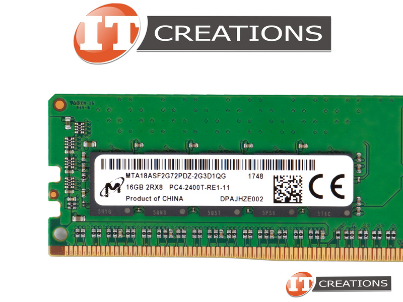 MTA18ASF2G72PDZ-2G3D1QG Micron 16GB PC4-19200t-R DDR4-2400t-R ...