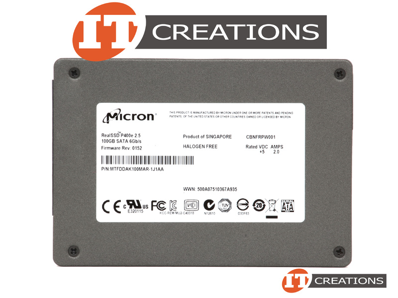 MTFDDAK100MAR-1J1AA - Used - MICRON 100GB MLC SATA III 2.5 INCH SMALL ...