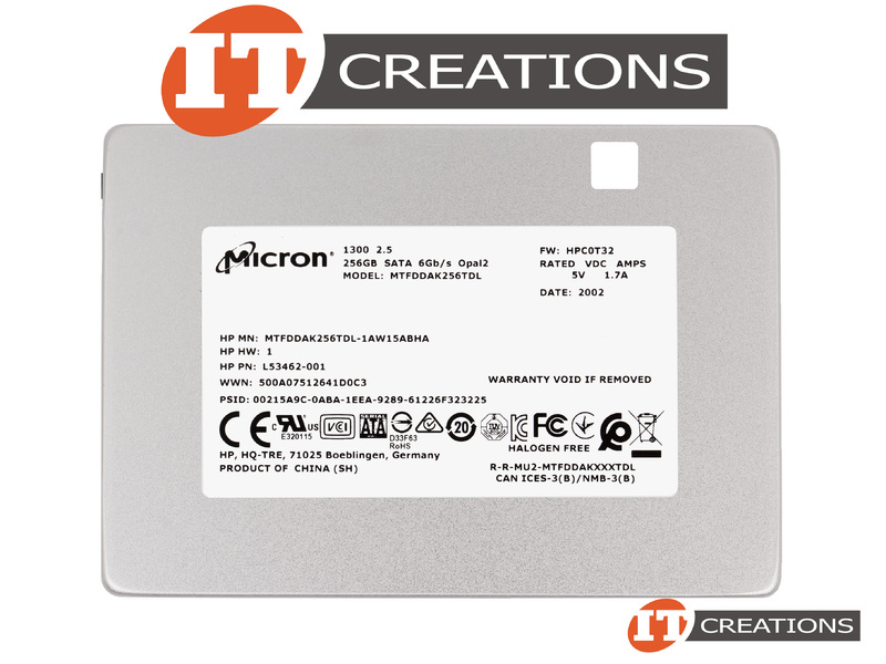 MTFDDAK256TDL-1AW15ABHA-HP - Refurbished - HP 256GB TLC SATA III 2.5 ...